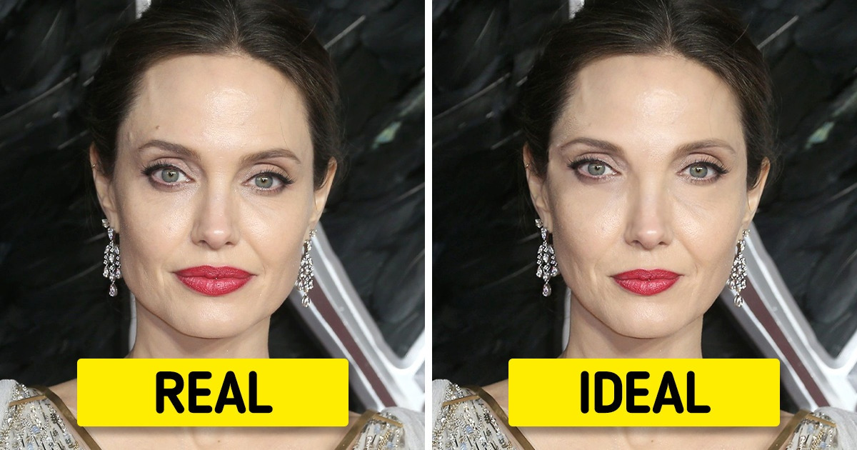 What 15 Celebrities Would Look Like If Their Face Fit The Golden Ratio 