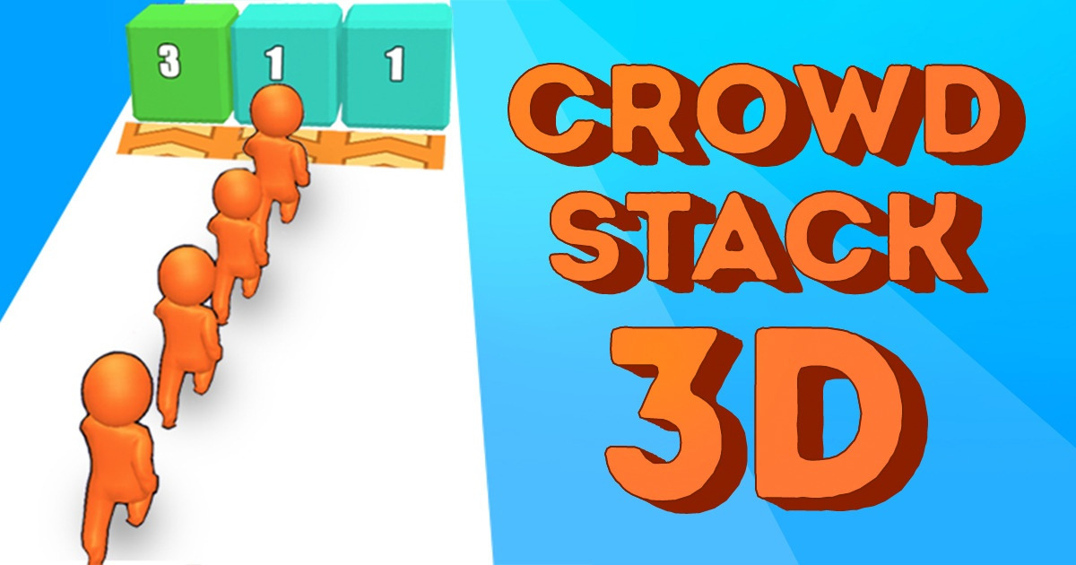 Crowd Stack 3D / Bright Side