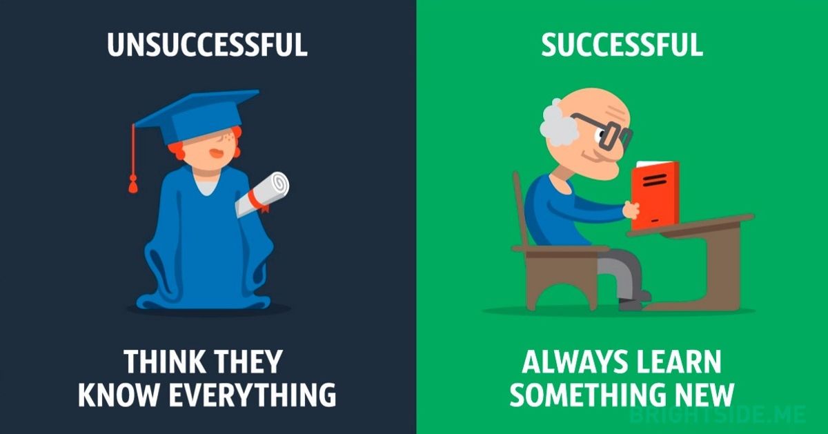 10 differences between successful and unsuccessful people 10 differences between successful and unsuccessful people