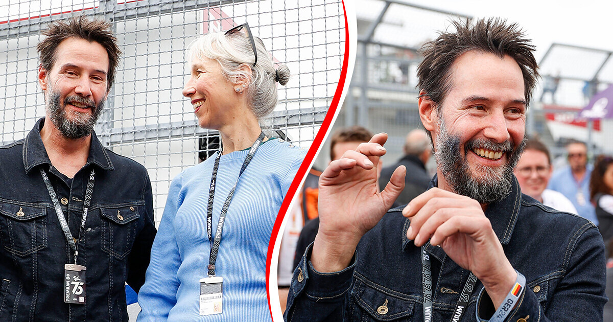 Keanu Reeves Makes Rare Appearance With Girlfriend — People Are ... Keanu Reeves Makes Rare Appearance With Girlfriend — People Are ...