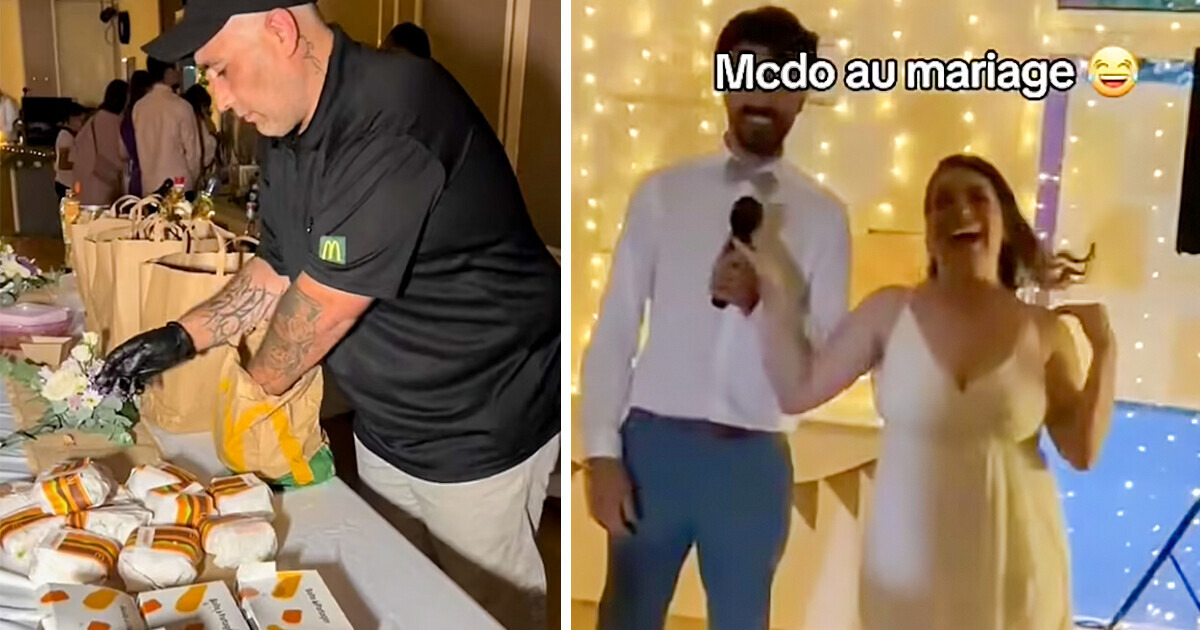 Newlyweds Chose to Serve McDonald’s to Guests at Their Wedding — Trolls ... Newlyweds Chose to Serve McDonald’s to Guests at Their Wedding — Trolls ...