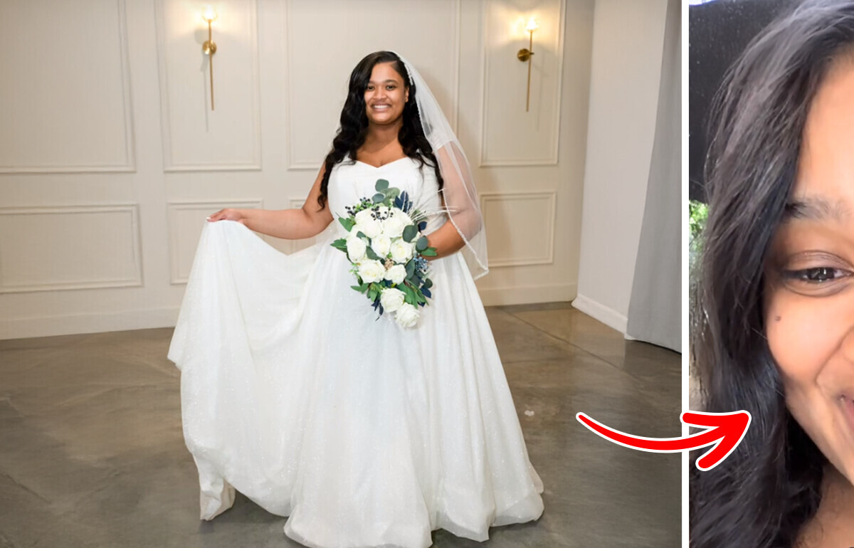 Bride Chooses to Go Makeup-Free for Her Big Day, Sparking Heated ...