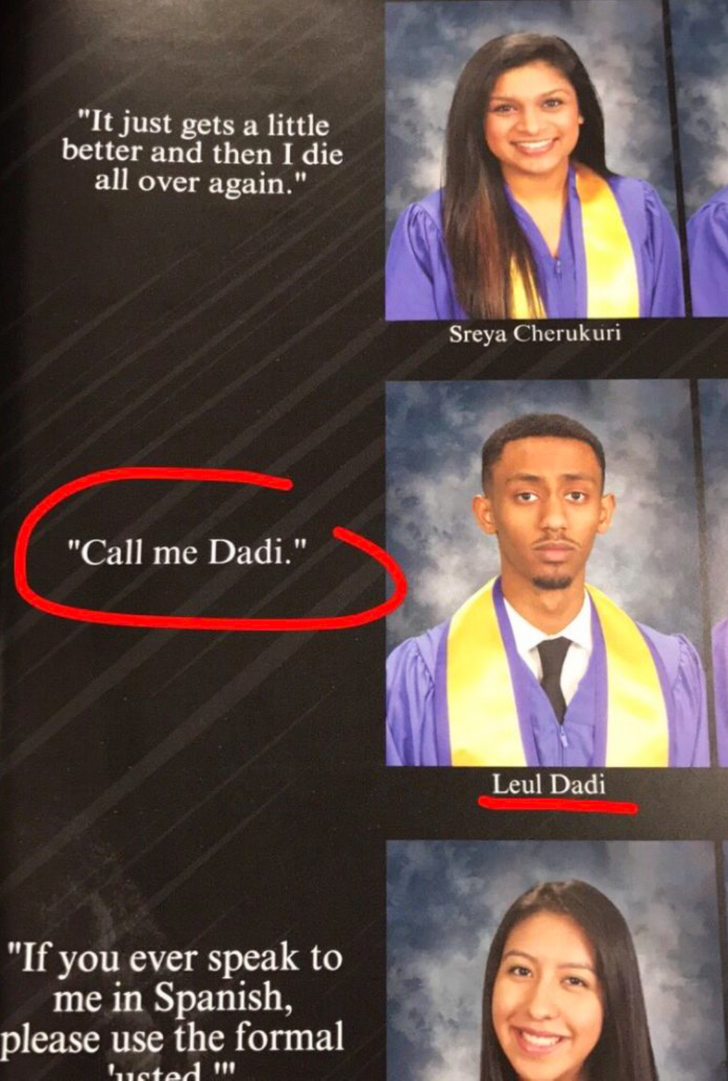 26 Funny Quotes That Made These Students Yearbooks Unforgettable 